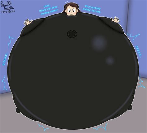 Amazing Inflation Art By Ball00ntoiletta On Deviantart Rpgbodyinflation