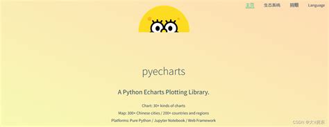 瞧一瞧，看一看，这5个超炫酷的python数据可视化工具，你值得拥有！！！python 小工具平台 Csdn博客