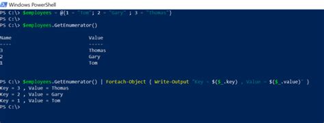 Using Getenumerator In Powershell To Read Data Shellgeek