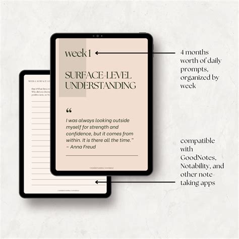 Transformative Daily Digital Journal 120 Growth Prompts Guided Journal