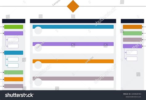 순서도 다이어그램 팀워크 비즈니스 워크플로 레이아웃워크플로 스톡 벡터로열티 프리 2204828783 Shutterstock