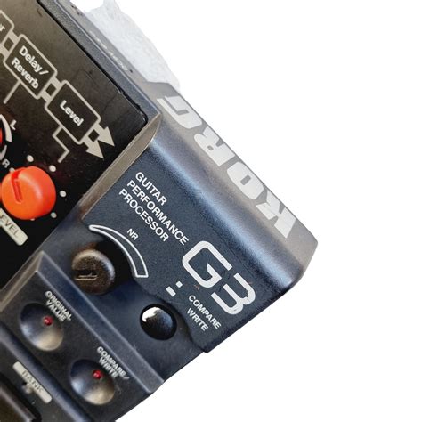 Pedaleira Korg G3 Com Fonte Decada 80 Musicalvo