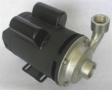 Dayton 304 Stainless Steel 2 Hp Horsepower Max Centrifugal Pump