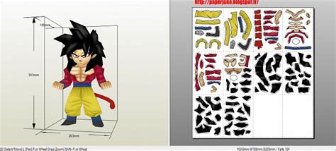 Dragon Ball Chibi Son Goku Ssj4 Paperzone Vn