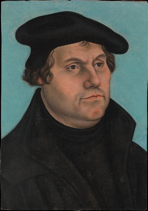Workshop Of Lucas Cranach The Elder Martin Luther The Metropolitan Museum Of Art