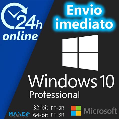 Chave Serial Key Licen A Windows Pro Original Garantia Softwares E Licen As Dfg
