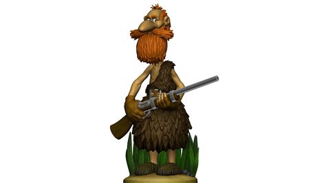 Ben Gunn From Treasure Island 3d Model By Naeem32