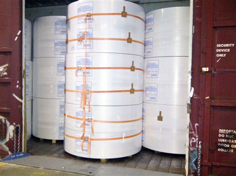 Damage Prevention Before Loading Roll Paper Complete Packaging Systems