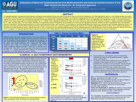 Pdf Estimation Of Reservoir Geotemperatures From Multicomponent And