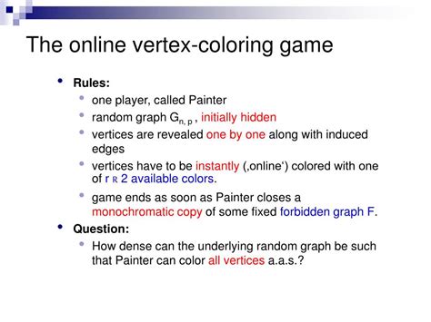 ppt online vertex colorings of random graphs without monochromatic