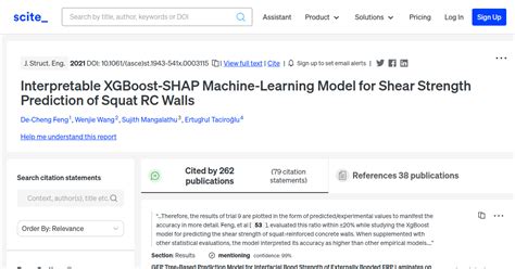 Interpretable Xgboost Shap Machine Learning Model For Shear Strength