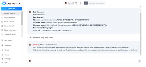 Bug Chatexcel No Possibility To Chat With Excel · Issue 691