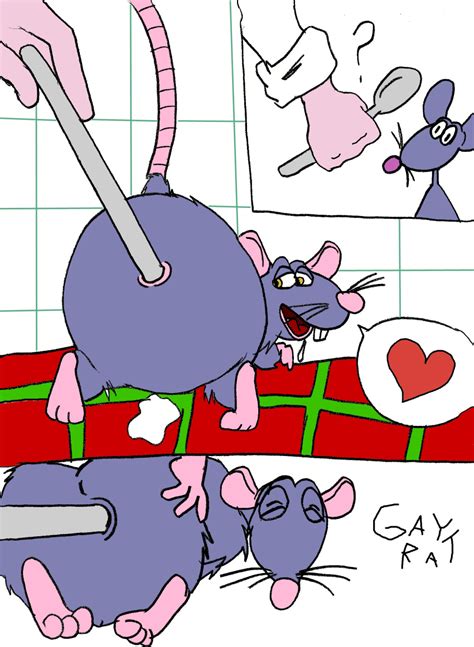 Rule 34 Anal Anus Comic Disney Furry Gay Gay Rat Male Male Anal Male Only Pixar Ratatouille