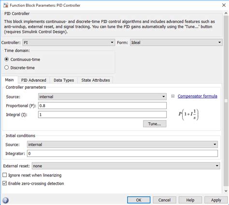 Pid Controller Block Parameters Download Scientific Diagram