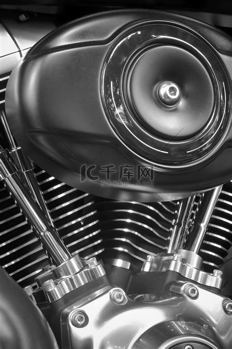 摩托车引擎细节高清摄影大图 千库网 摩托车引擎细节高清摄影大图 千库网