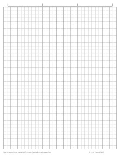 Printable Graph Paper Template Teaching Resources