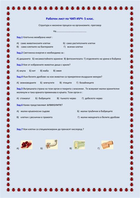 Структура и жиз… Free Interactive Worksheets 258652