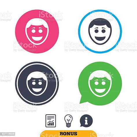 웃으세요 얼굴 아이콘을 웃는 헤어스타일 기호까지 감정에 대한 스톡 벡터 아트 및 기타 이미지 감정 그래프 기하 도형 Istock