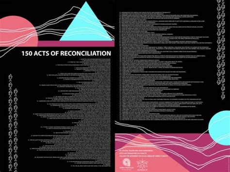 150 Acts Of Reconciliation For The Last 150 Days Of Canadas 150