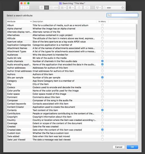 Did You Know MacOS Finder Can Search Audio File Metadata Like The Workspace Browser In Pro Tools