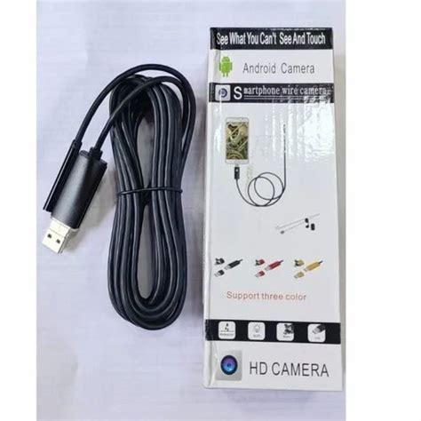 Black 1080p Smartphone Wire Spy Camera For Security At ₹ 1700piece In