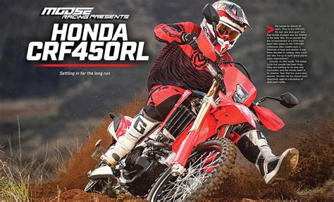 Honda 450 Dual Sport Full Test Dirt Bike Magazine