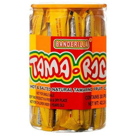Mexican Candy 30 Spicy Tamarindo Banderilla Tama Roca Sticks Chili