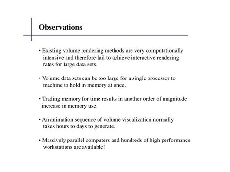 Ppt Parallel Volume Rendering Using Binary Swap Image Composition Powerpoint Presentation Id