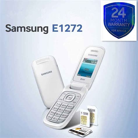 Samsung E1272 GSM 2G Four Band Mobile Phone Dual SIM Flip Button Mobile Phone Shopee Philippines