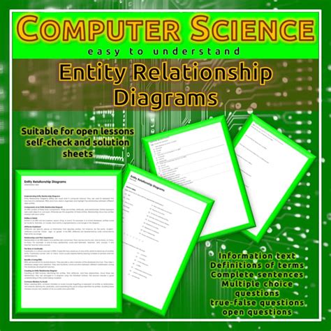 Easy Computer Science Entity Relationship Diagrams Infotext Exercises