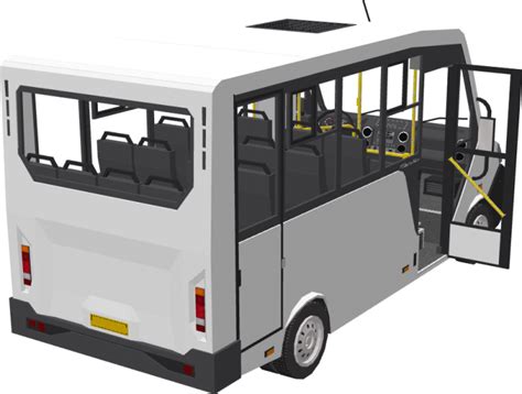 Bus Gazel Next For Minecraft Pocket Edition 117