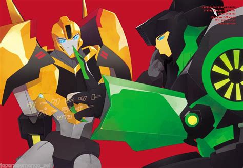 Transformers Yaoi Doujinshi Grimlock X Bumblebee 32pages Secret Party