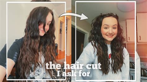 The Haircut I Ask For On My 2b Wavy Hair Updated 2022 Youtube