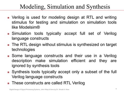 Veriloghdl Computer Architecture And Organization Ppt