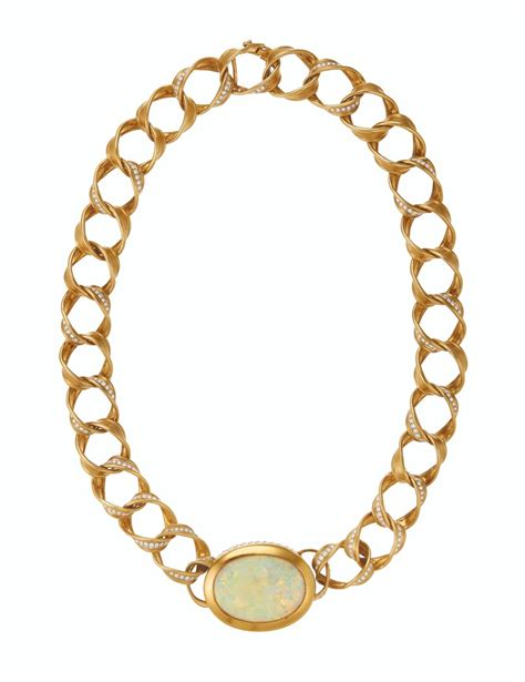 Opal And Diamond Necklace Angela Cummings Tiffany And Co Christies