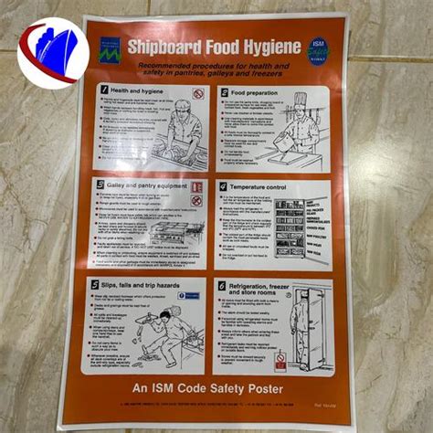 Jual Safety Poster Shipboard Food Hygiene Impa Code 331544 Kab