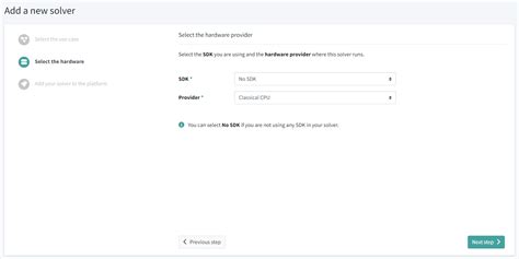 Create your first solver - QCentroid Quantum Platform Documentation