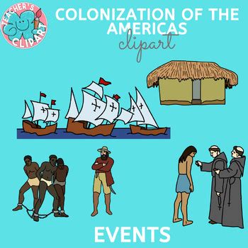 Colonization Of The Americas Clip Art By Teachers Clipart Tpt