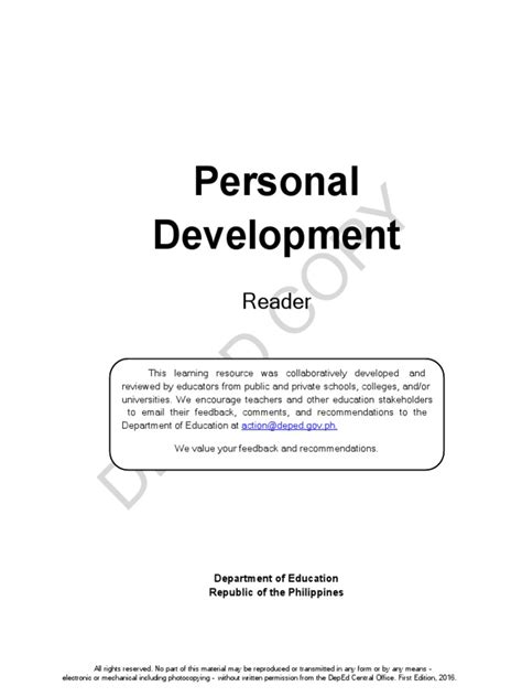 Perdev Complete Module Pdf Disciplines Feeling