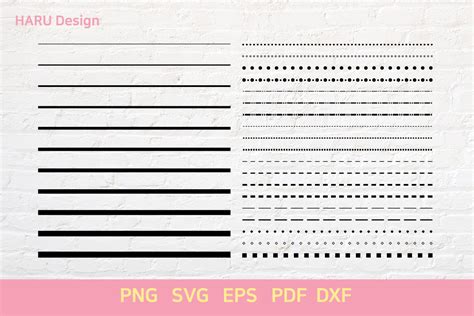 Dotted Line Graphic By HARUdesign Creative Fabrica