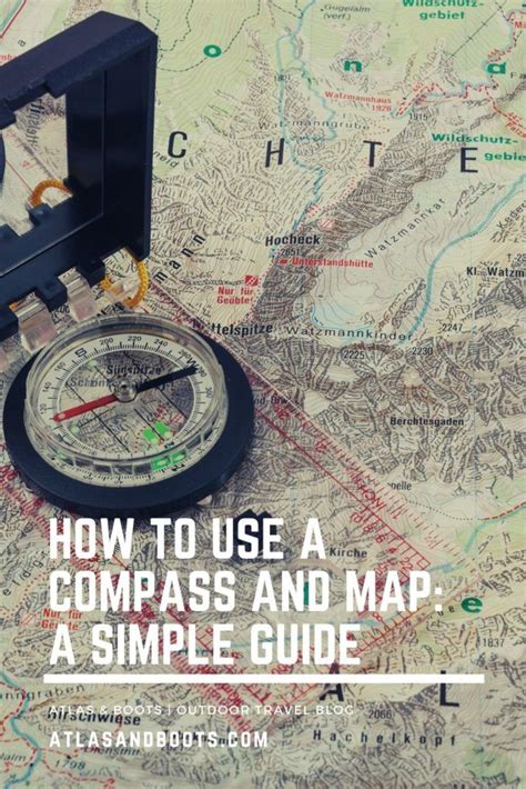 How To Use A Compass And Map A Simple Guide Atlas And Boots Map