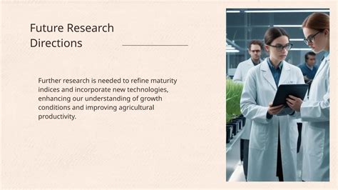 Accessing Maturity Indices Agriculturalpptx