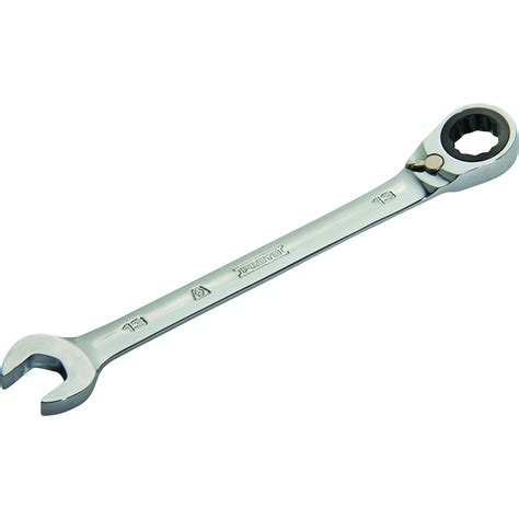 Klutch 4 Pc Long Flex Head Spline Reversible Ratcheting Wrench Set
