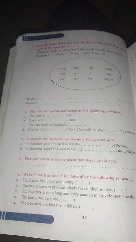 Complete The Sentence By Choosing The Correct Word Filo