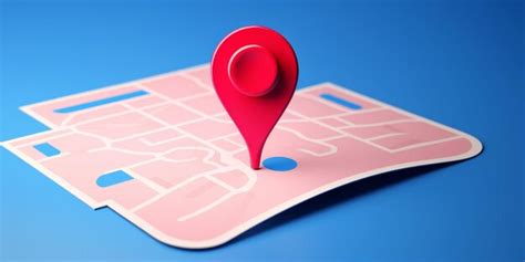Premium AI Image Gps Map With Pin Map Map And Pin