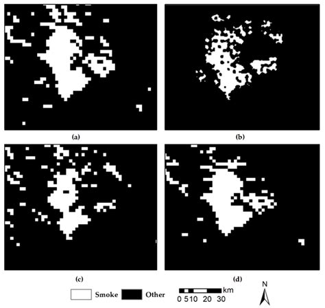 Smoke Detection Results Binary Image Based On Four Methods In The Download Scientific Diagram