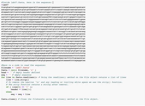 Solved Write A Function That Takes A Sequence As Input And Chegg