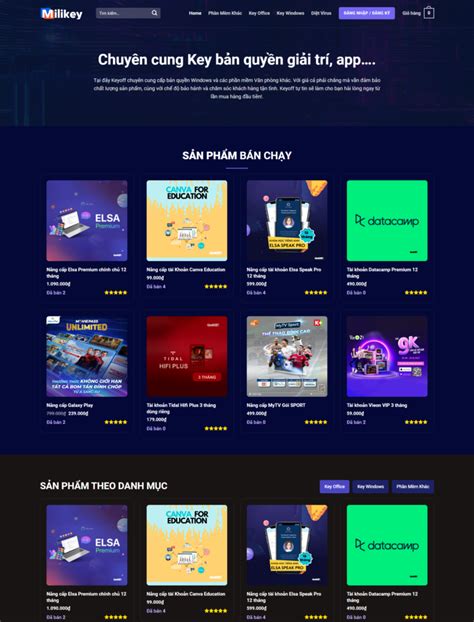 Source Code Theme Wordpress Shop Bán Tài Nguyên Sản Phẩm Số Mmo 2025 Themevip Source Code