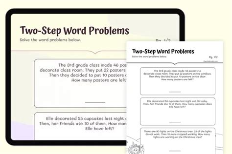 Multiplication And Division Word Problems Worksheet 3oaa33oad8