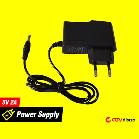 Jual Adaptor 5v 2a Power Supply Switching Jack 3 5 × 1 35mm Eu Plug